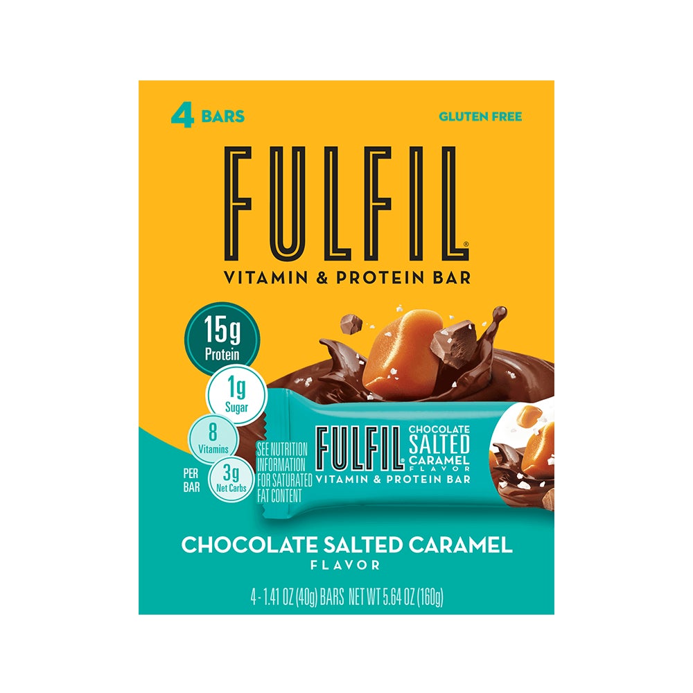 FULFIL Best Sellers Variety Pack Vitamin & Protein Bars, 1.41 oz, 12 ...